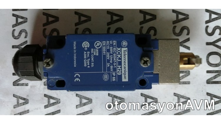 Telemecanique XCKJ…H29 / Limit switches ATEX/IECEx, XCKJ, roller lever ...