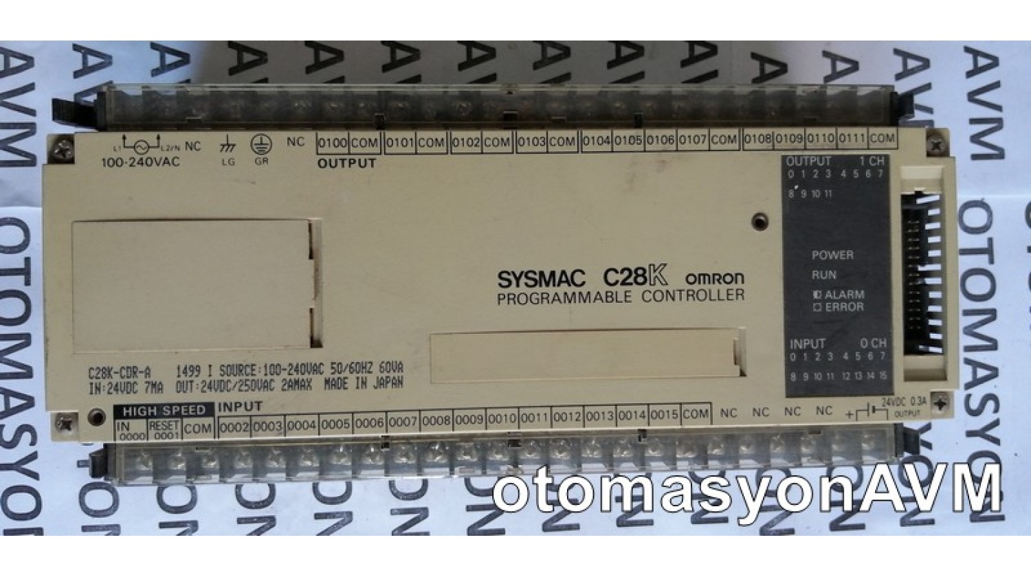 Omron C28K CDR-A PROGRAMMABLE CONTROLLER - Main CPU