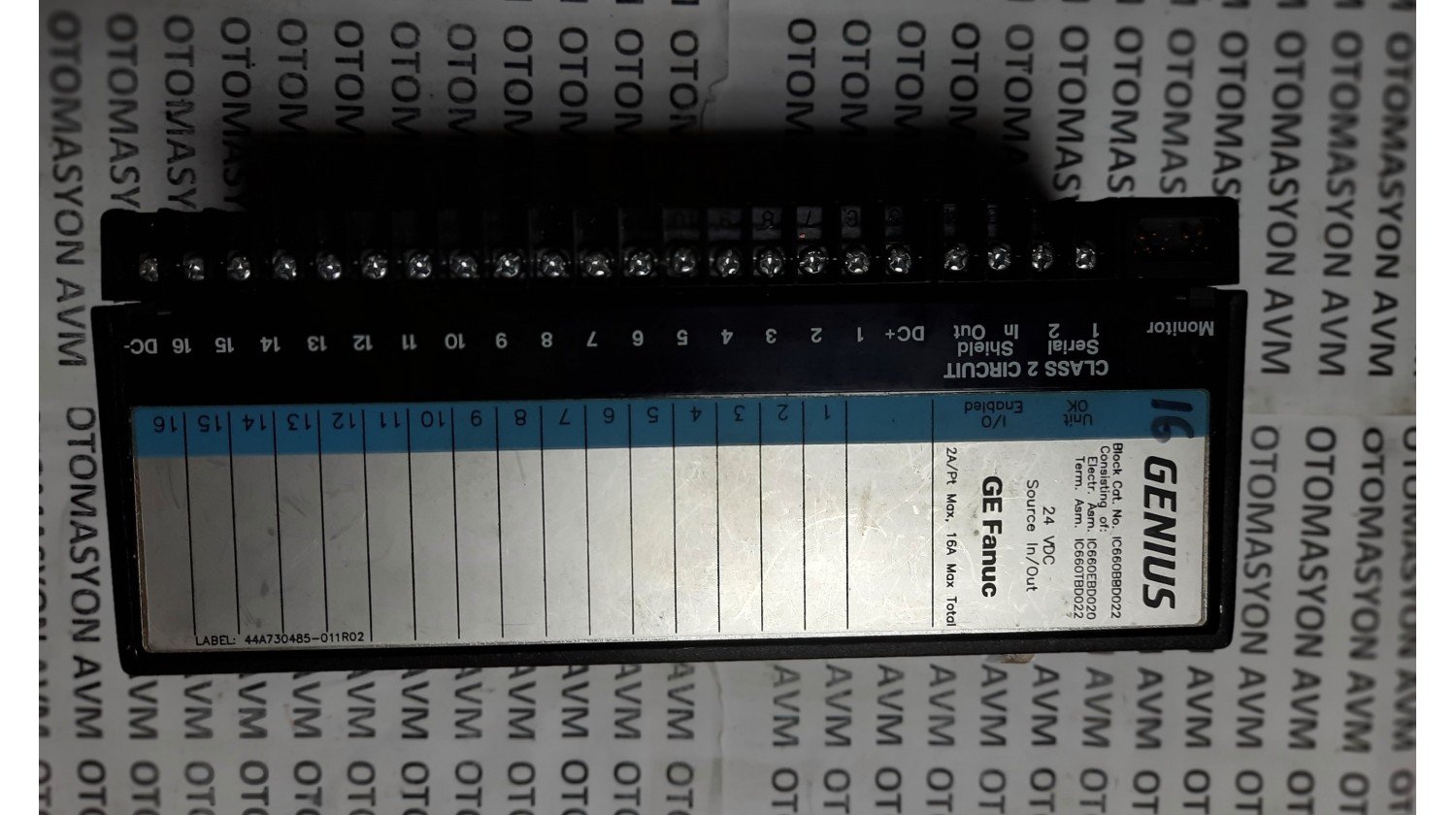 Ge Fanuc - Genius IC660BBD022 / 16-circuit enabled source input and output block