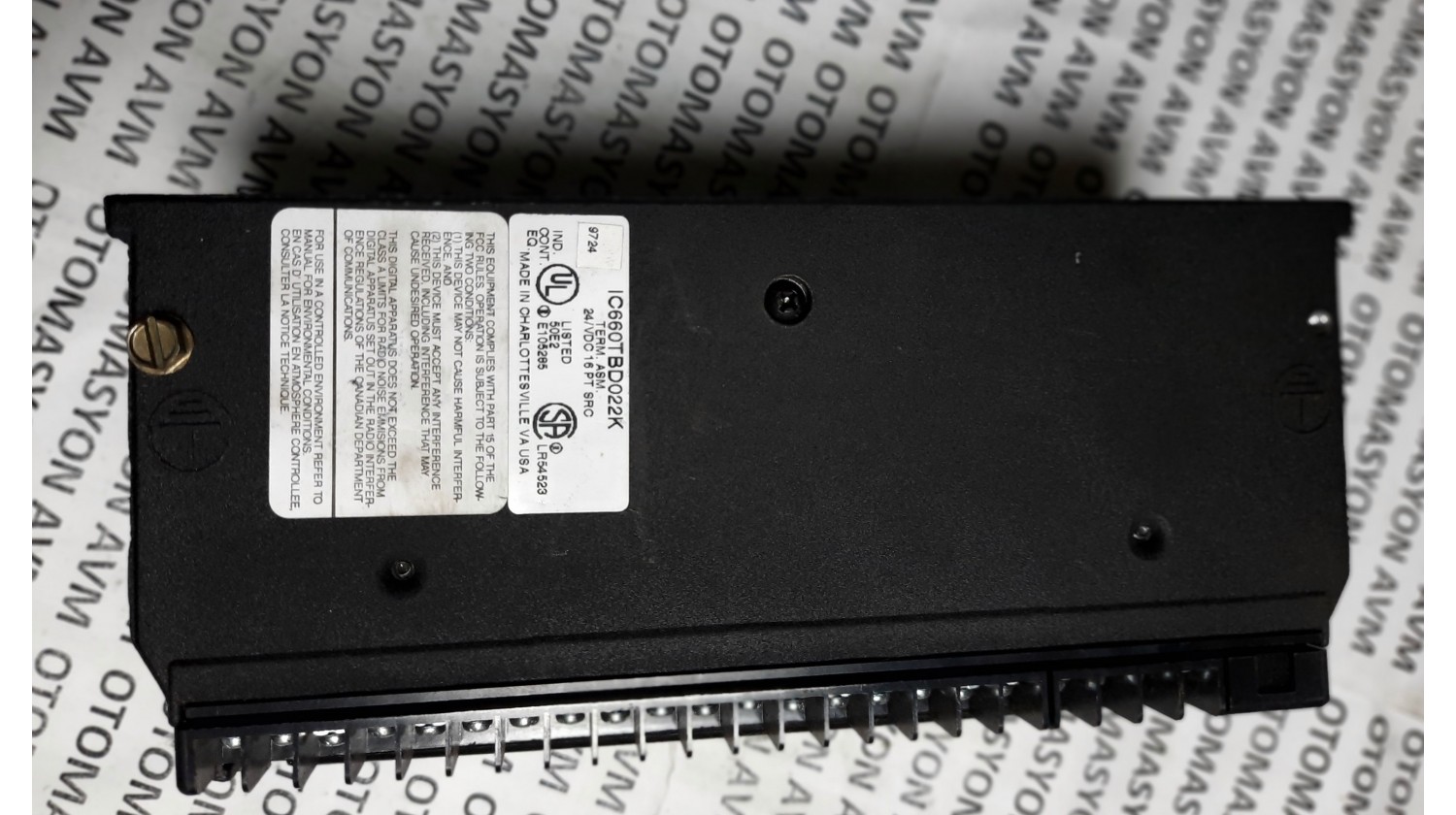 Ge Fanuc - Genius IC660BBD022 / 16-circuit enabled source input and output block