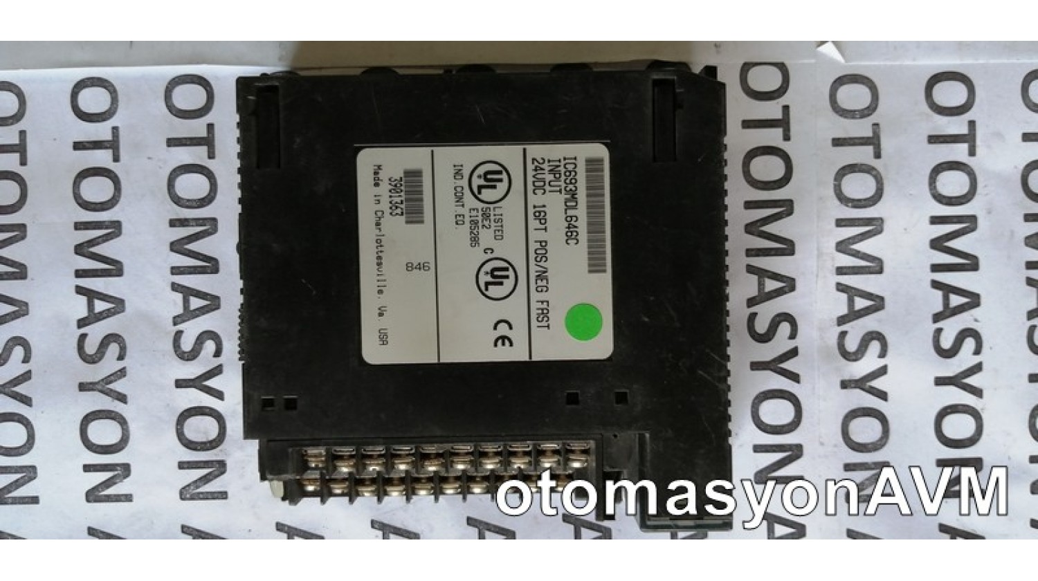 GE FANUC PLC IC693MDL646C / 24-volt DC sink-source logic input module