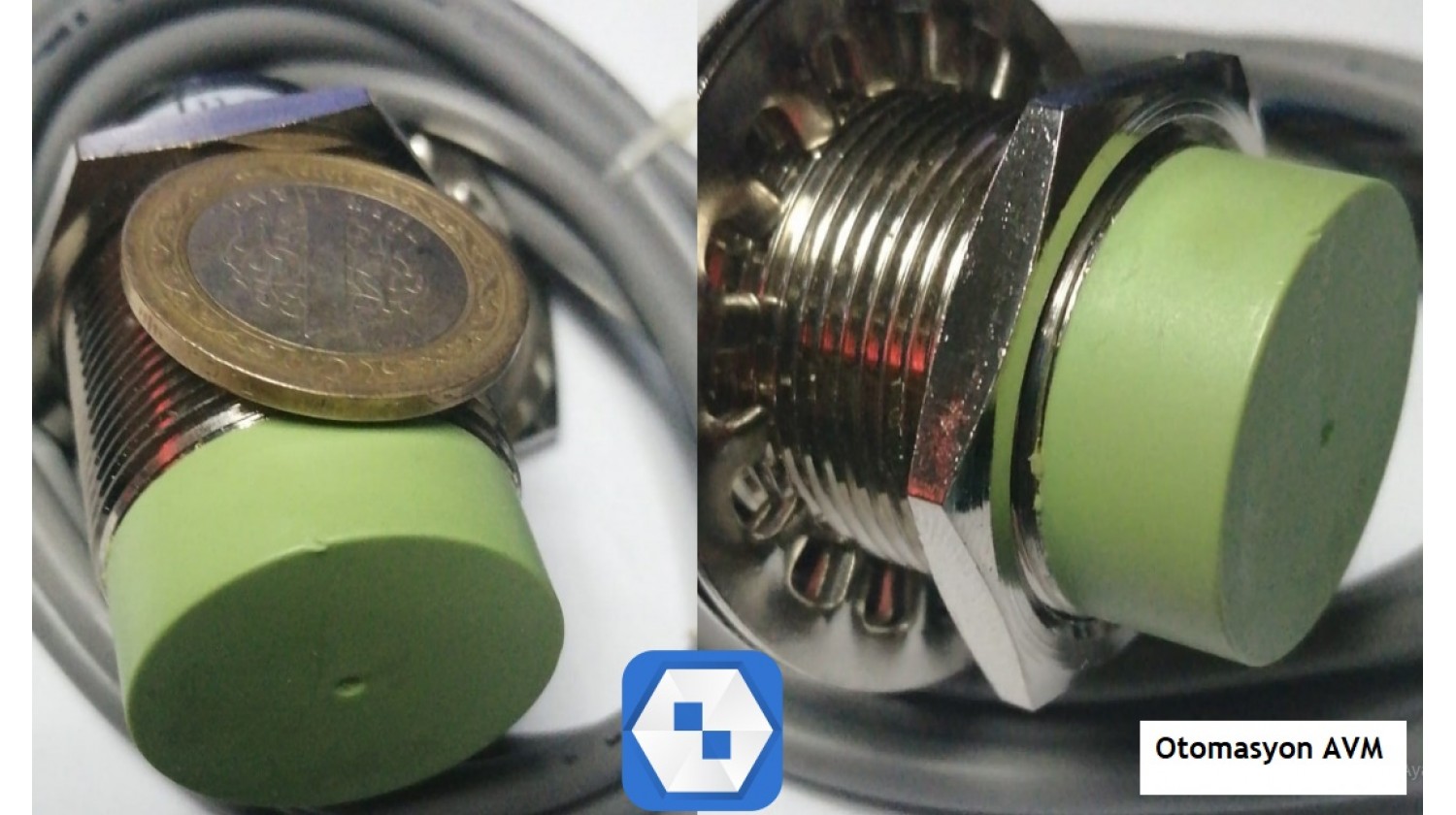 PNP-NO 3 wire M30 inductive sensor. with Cable ,15 mm