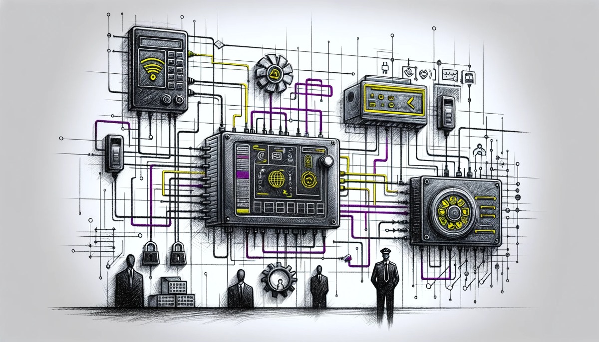 How is security ensured in PLC systems?