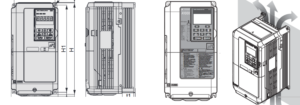 Omron Varispeed A1000 VFD User manuals